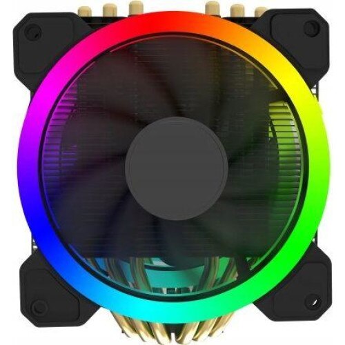 Cooler procesor Gembird CPU-HURACAN-RGB-X500, Huracan X500, 1800 rpm ...