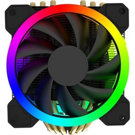 Cooler procesor Gembird CPU-HURACAN-RGB-X500, Huracan X500, 1800 rpm ...