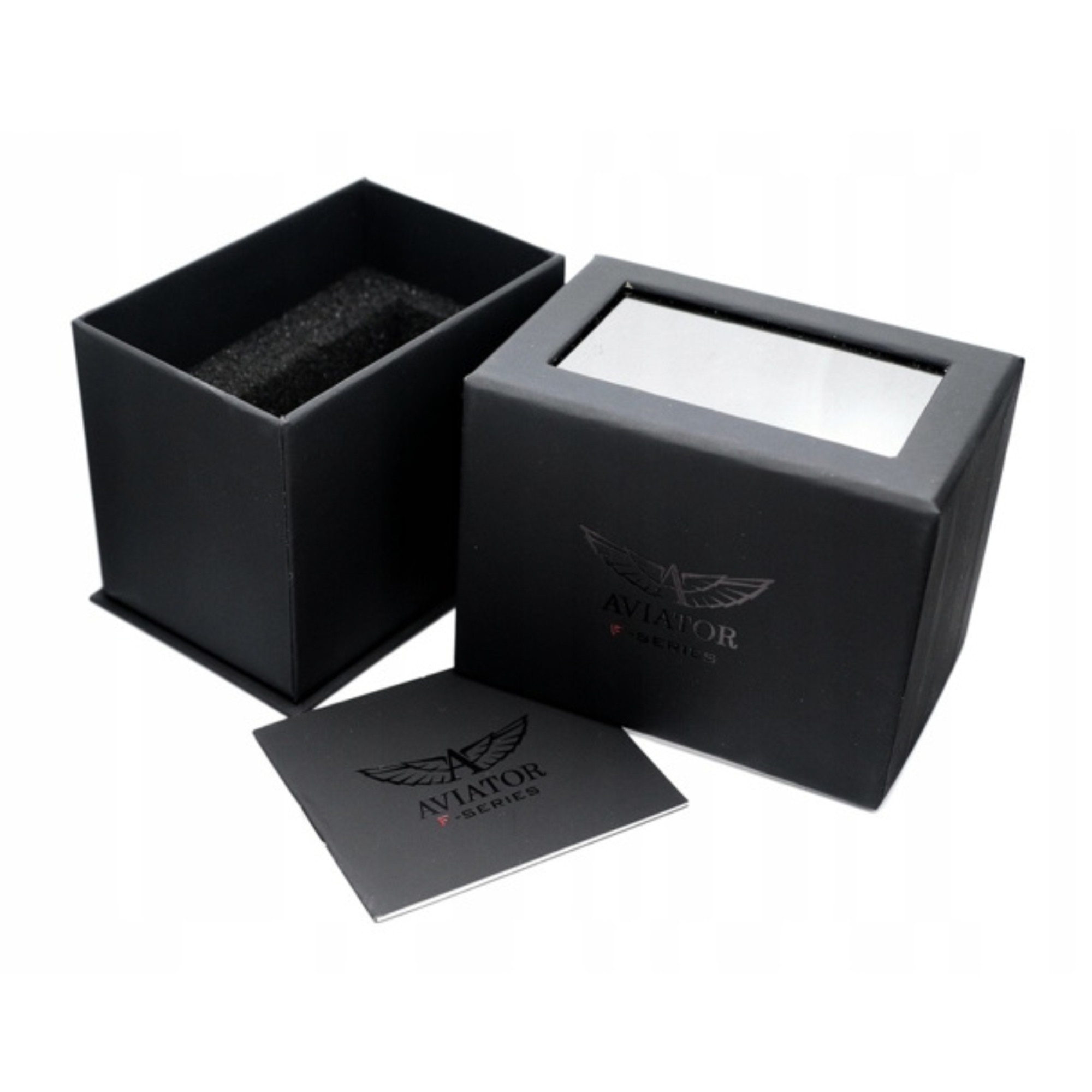 Ceas barbatesc Aviator F-Series Chronograph Rose Gold/Black Leather ...