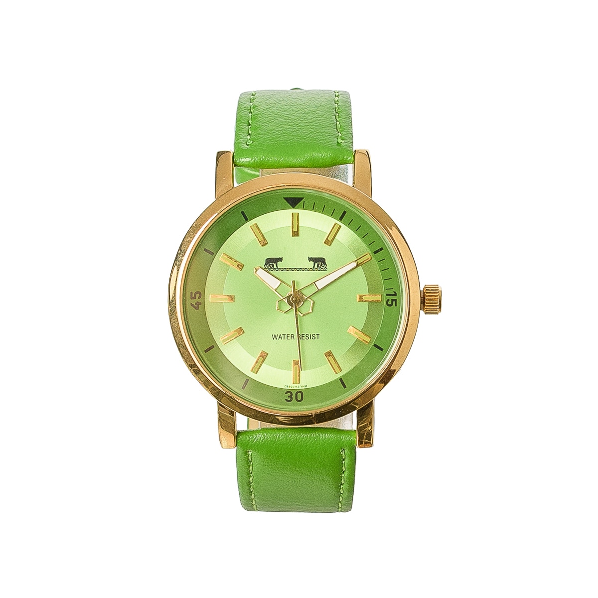 Ceas Barbatesc Curea din Piele Verde - eMAG.ro