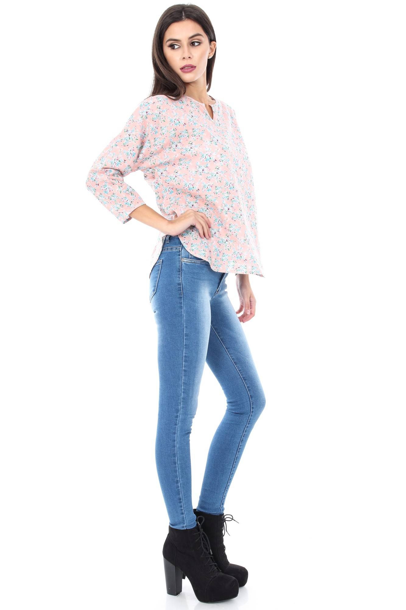 Bluza roz, ROH, imprimata, L - eMAG.ro