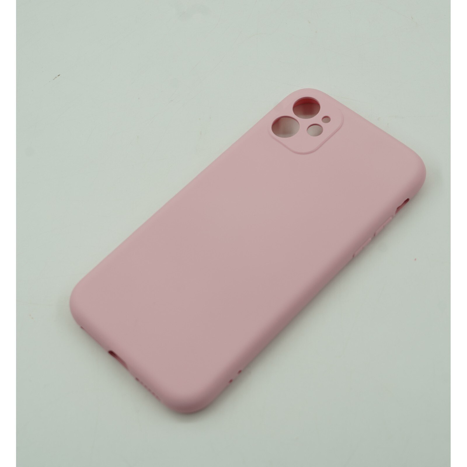 Husa protectie Flippy compatibila cu Apple iPhone 11 Matte Tpu Roz ...
