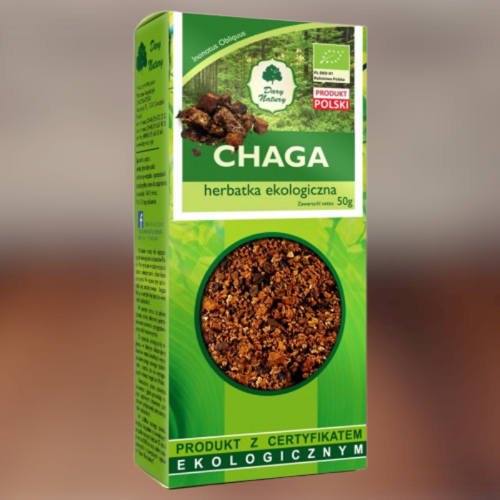 Ceai de ciuperca de mesteacan Chaga Dary Natury, BIO, 50 g - eMAG.ro