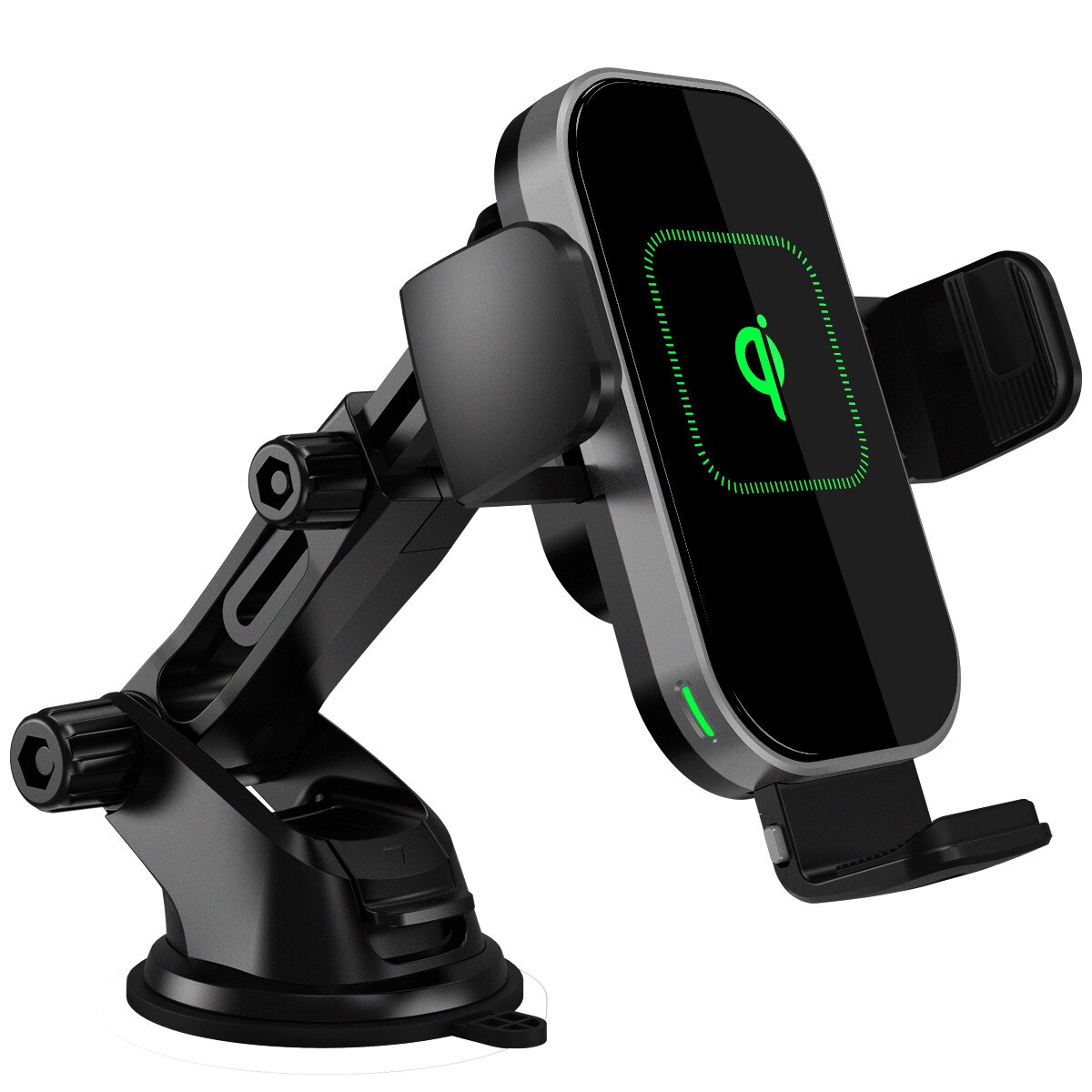 Incarcator wireless auto cu 2 tipuri de suport, Yingqin, fast charge ...