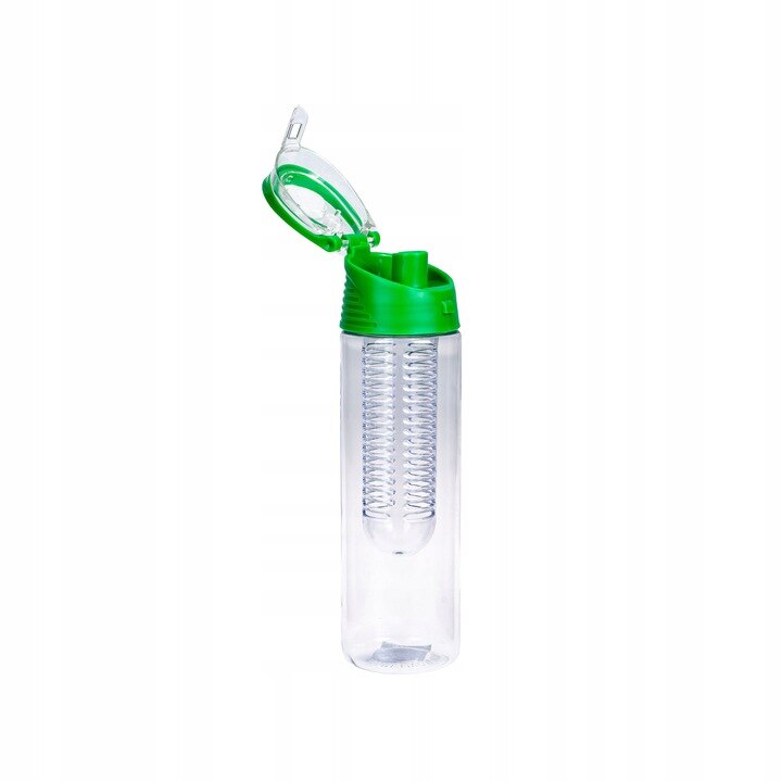 Sticla de apa cu recipient pentru fructe, Zola®, transparenta, 800 ml ...