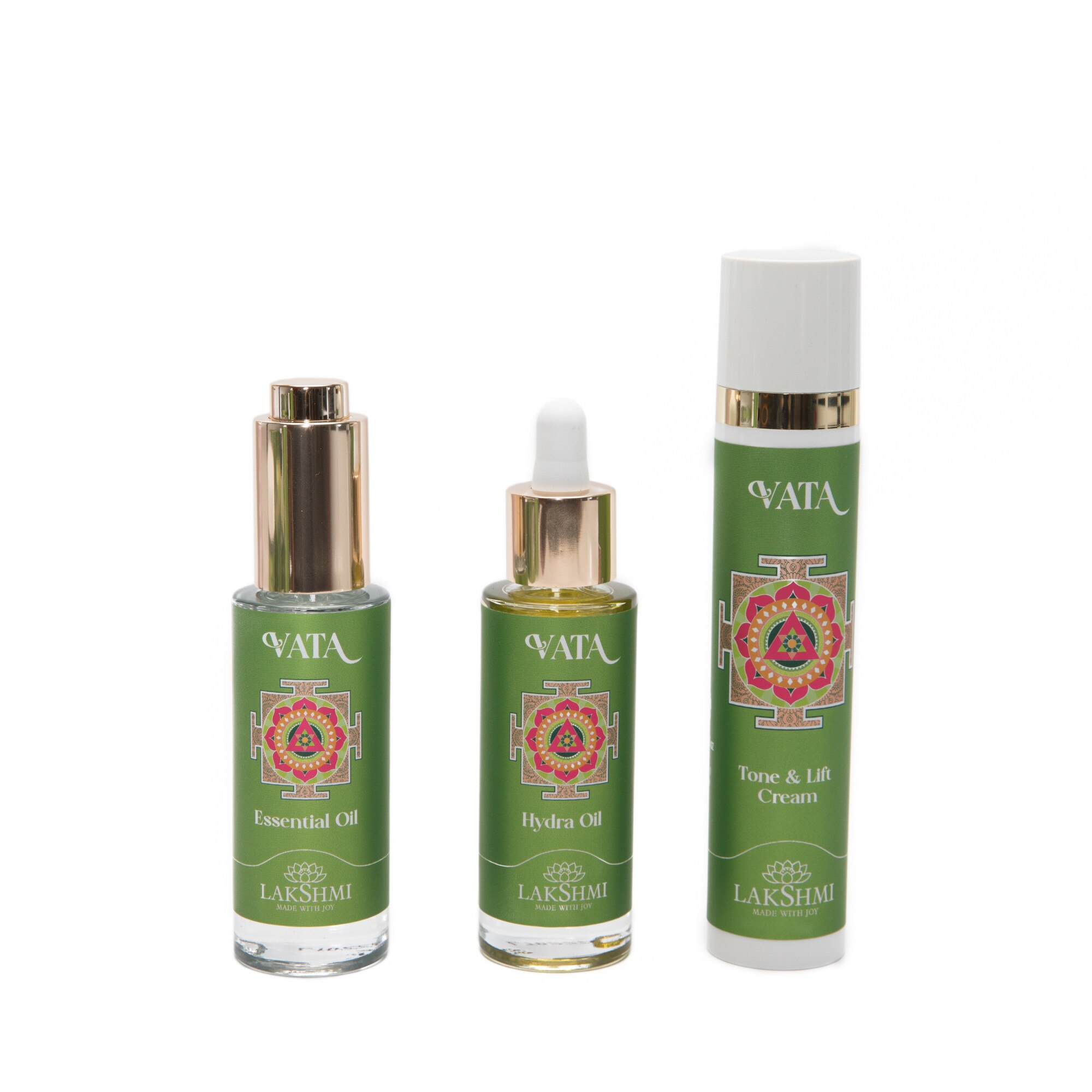 Set 3 produse pentru tenul uscat si deshidratat "vata radiance" 110ml ...