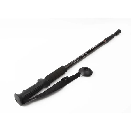 Bat pentru drumetie telescopic, aluminiu, 65-135 cm, negru - eMAG.ro