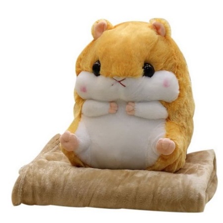 Hamster de plus 2in1 cu patura moale in interior, Myhome, 160 x 90 ...
