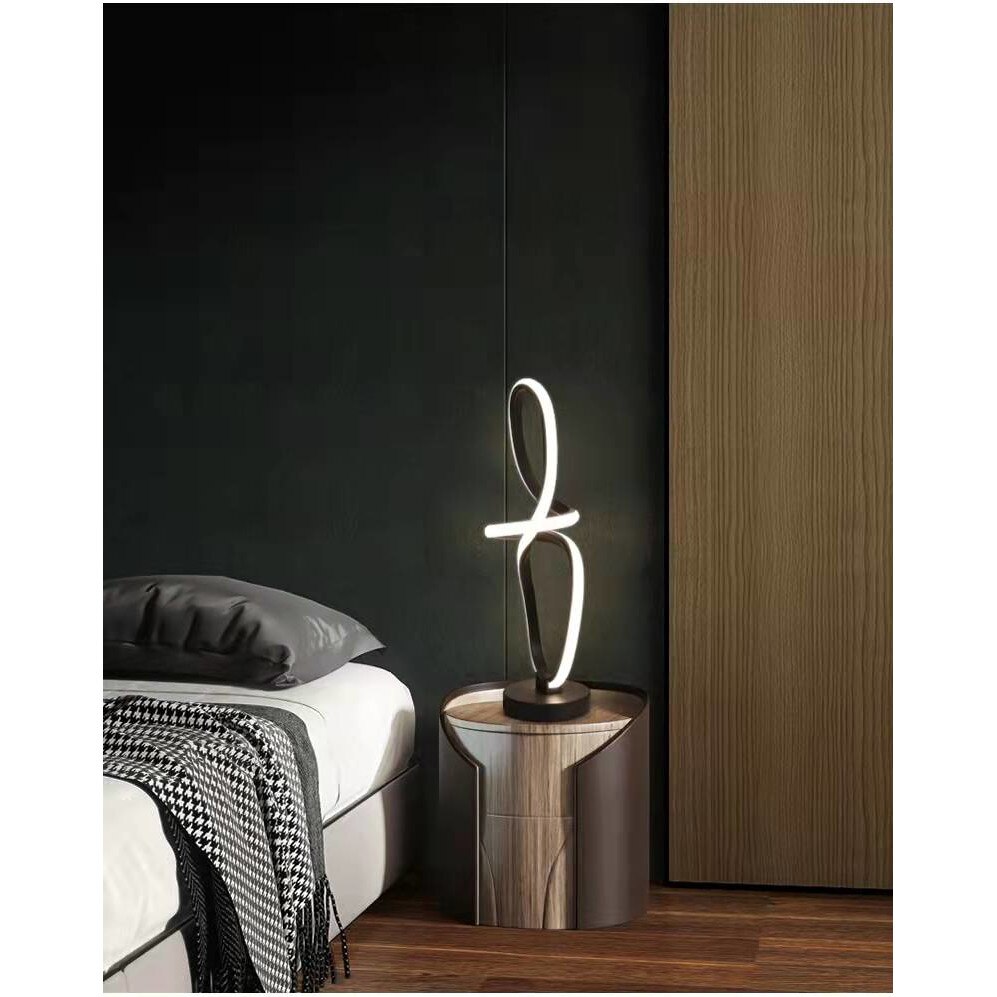 Veioza LED cu 3 Functii, 48W, Negru, 8715BK - eMAG.ro