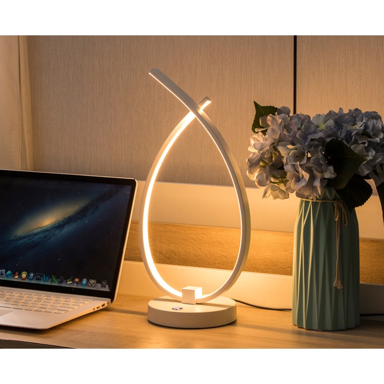 Veioza LED cu 3 Functii, 28W, Alb, 8732WH - eMAG.ro