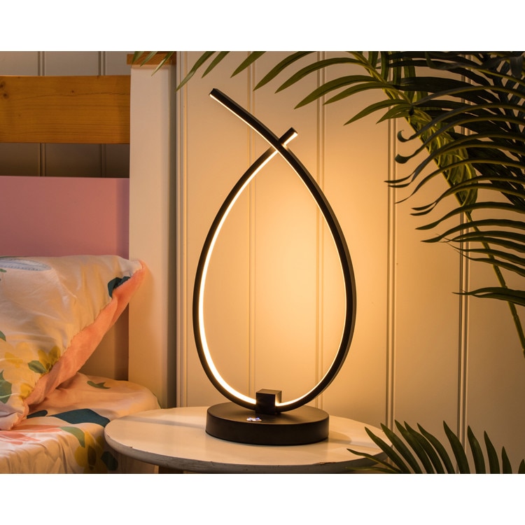 Veioza LED cu 3 Functii, 28W, Negru, 8732BK - eMAG.ro