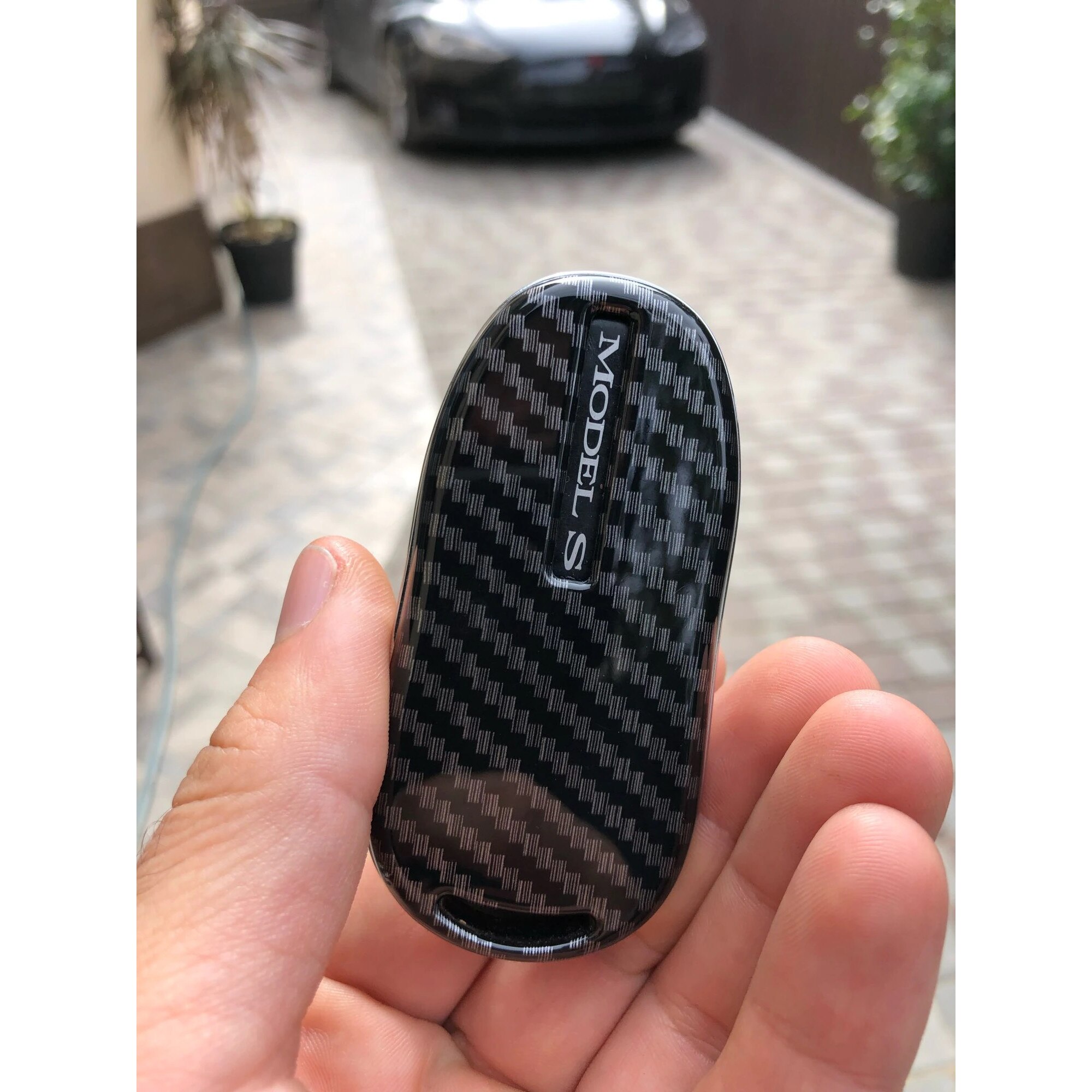 Защитен калъф за карбонов ключ Tesla Model 3 Model S - eMAG.bg