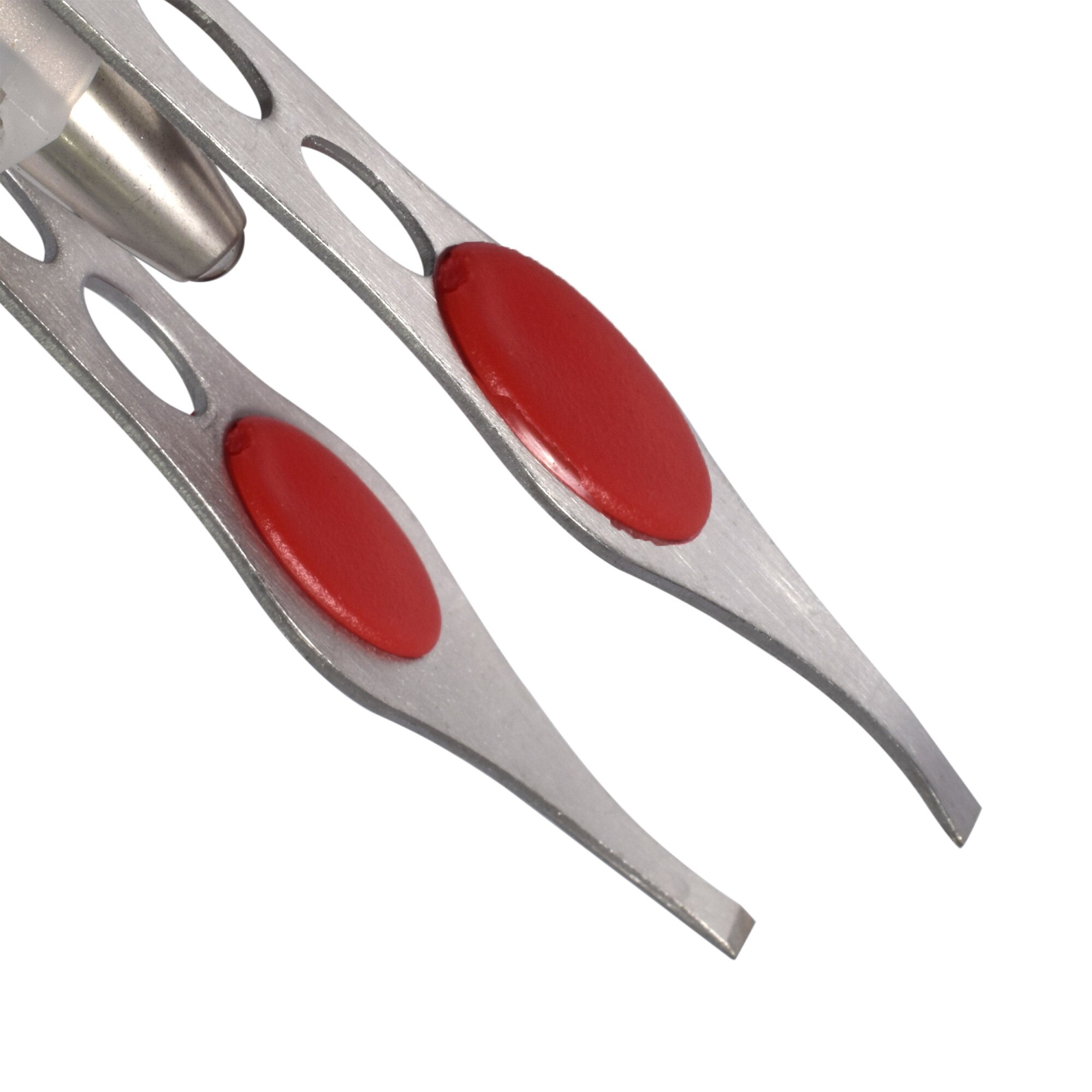 Penseta cu LED Touch Of Beauty, Argintiu/Rosu, 08145 - eMAG.ro