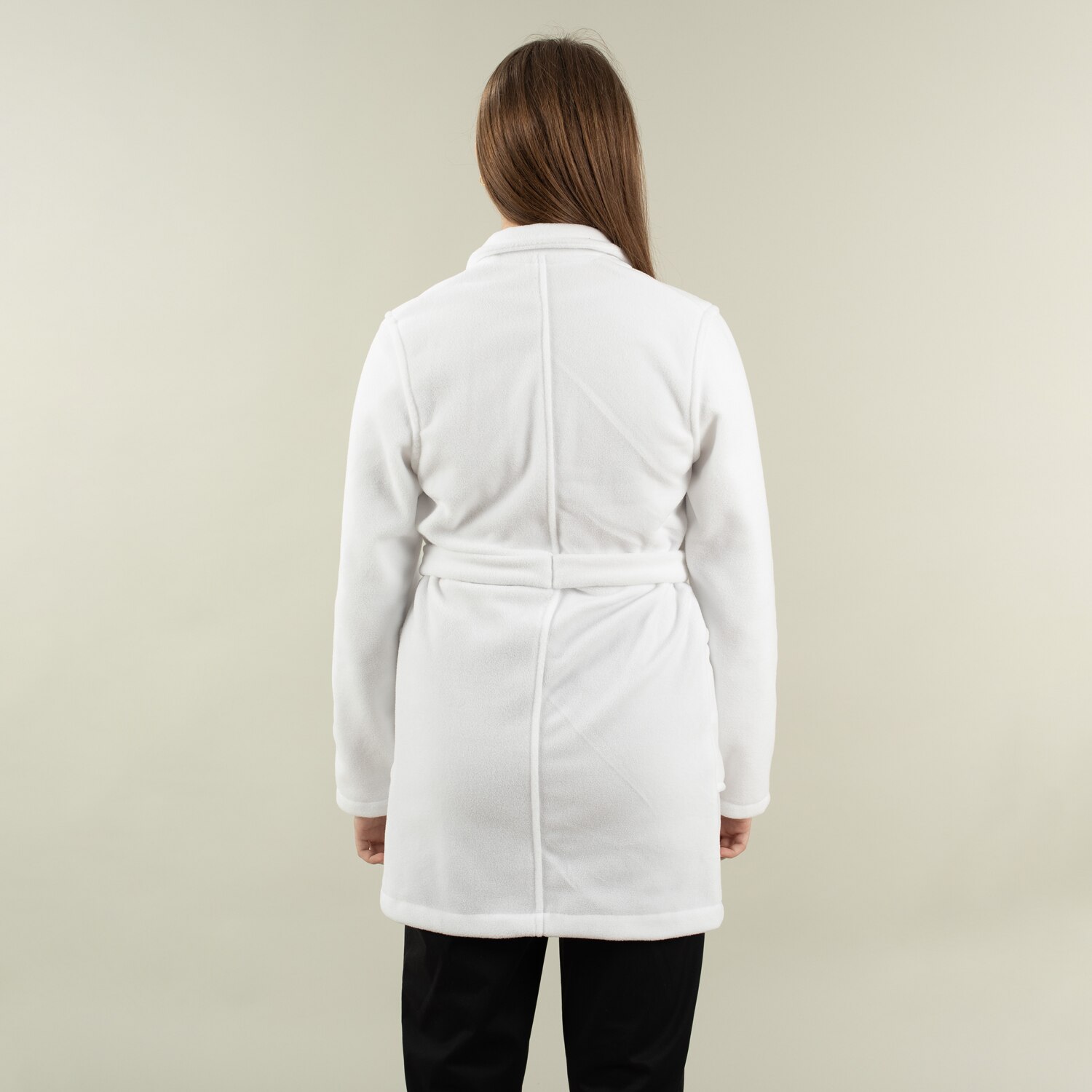 Halat Polar Scurt, Alb, XL - eMAG.ro