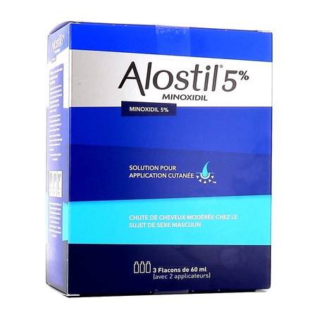 Johnson & Johnson Alostil Hajnövesztő oldat, minoxidil 5%, pipettával ...