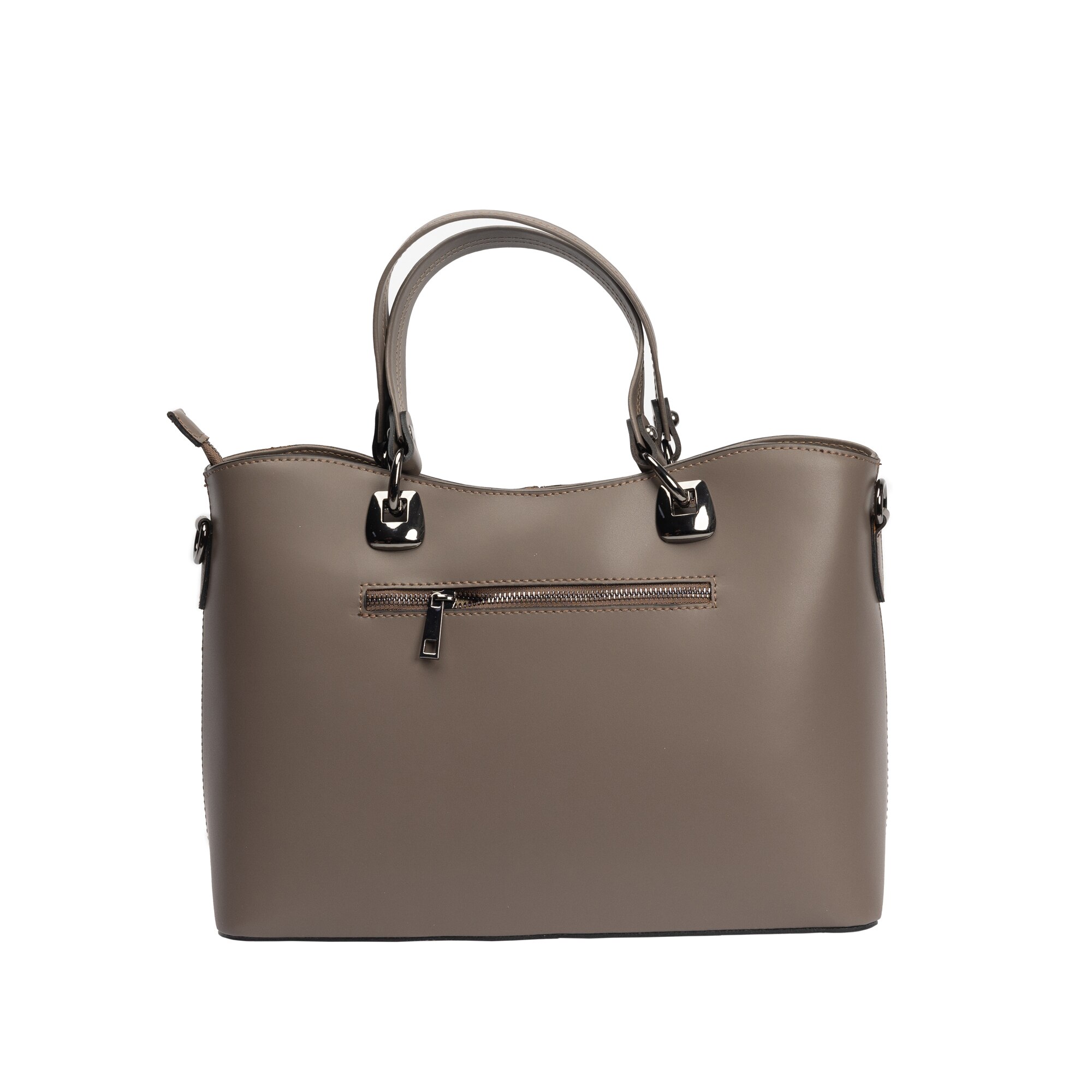 Poseta dama, piele, Toro Nero, Vera, Taupe - eMAG.ro