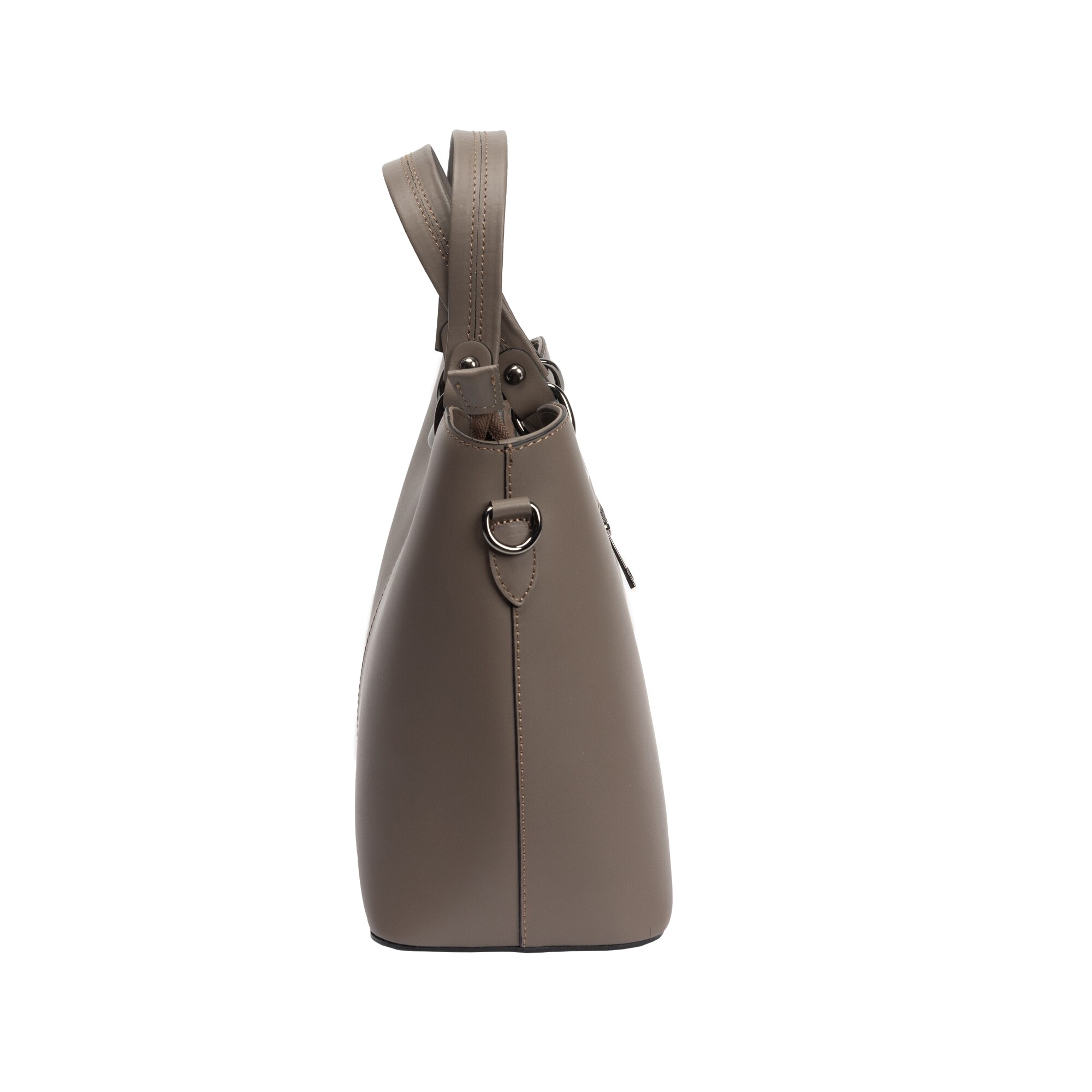 Poseta dama, piele, Toro Nero, Vera, Taupe - eMAG.ro