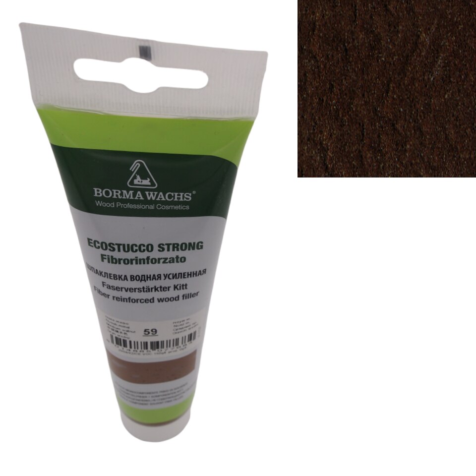 Chit de ranforsare pentru lemn, BORMA WACHS, culoare nuc mediu, tub 250 ...