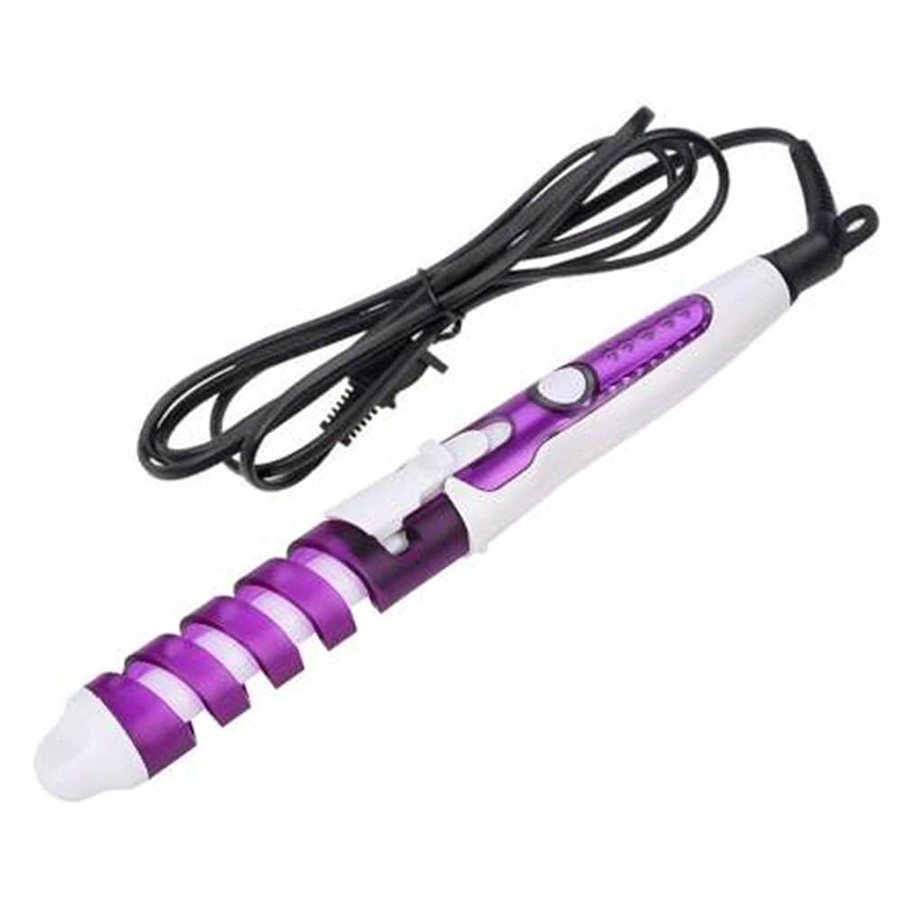 Ondulator ceramic pentru bucle, SYNO, design ergonomic, mov - eMAG.ro