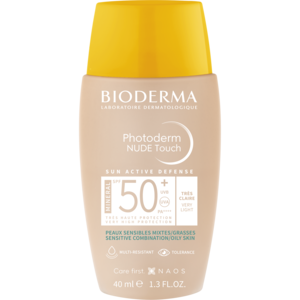 Fluid cu protectie solara Bioderma Photoderm Cover Touch SPF 50+ nuanta ...