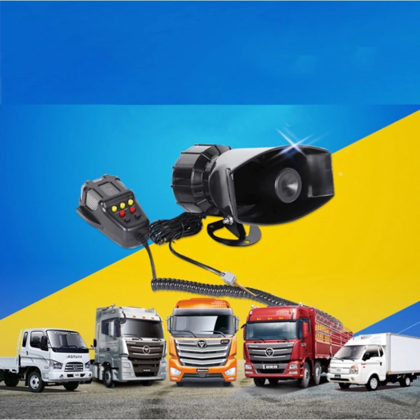 Sirena auto cu 7 tonuri, sirena auto, EAFC, 110db - eMAG.ro