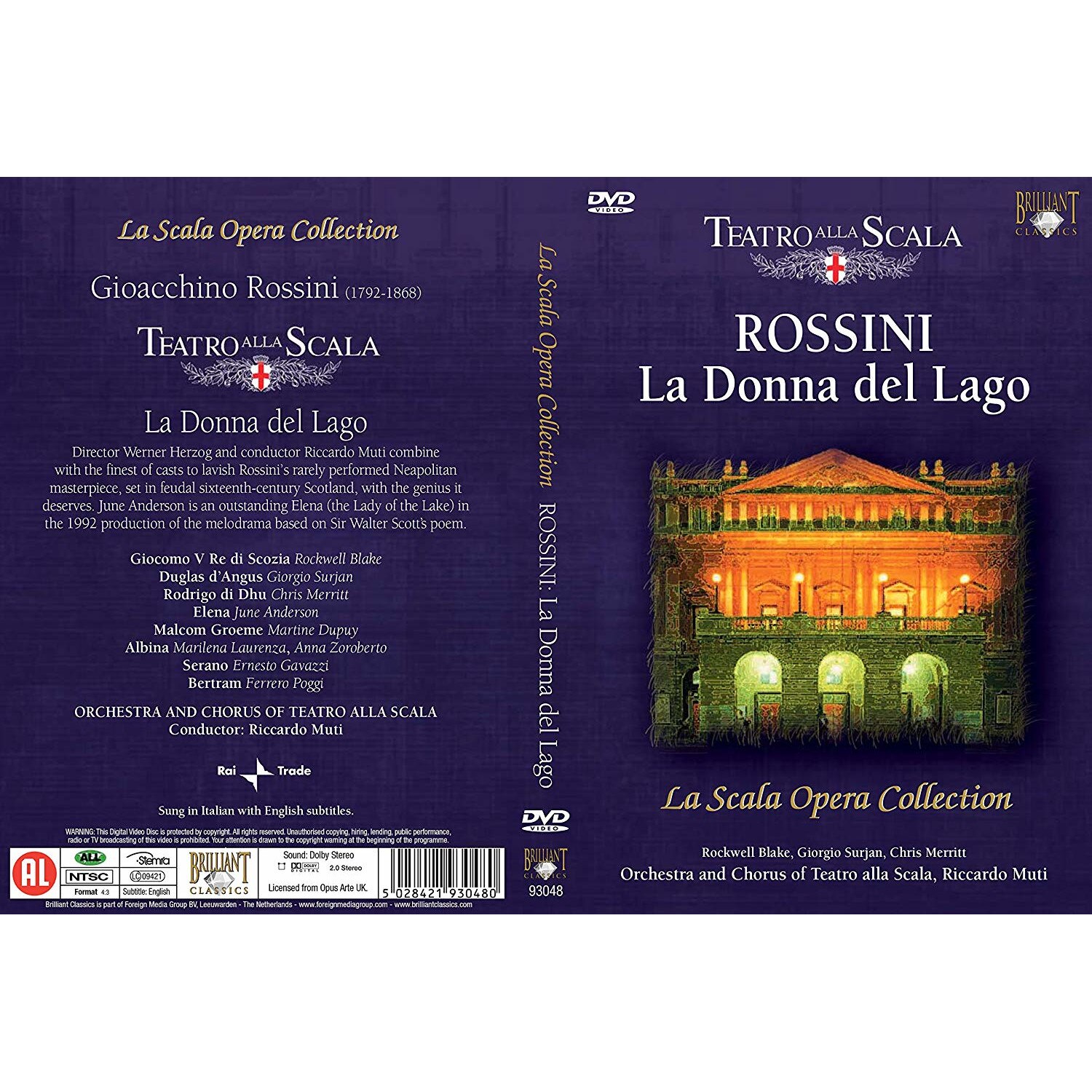 Rossini - La Donna del Lago - La Scala Opera Collection DVD - eMAG.ro