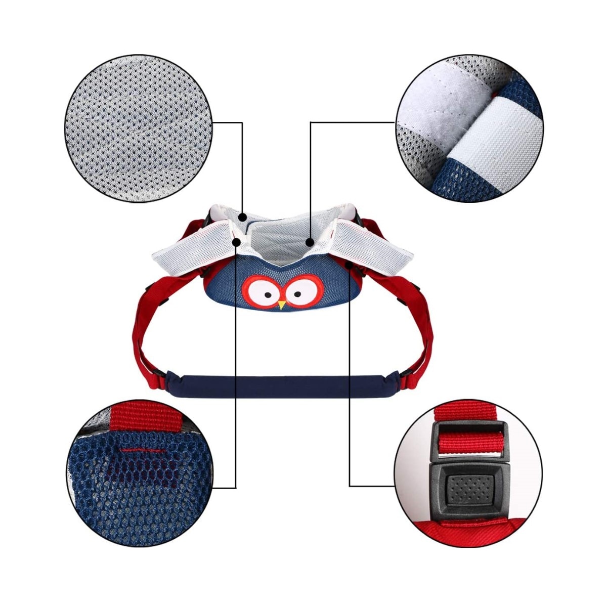 Ham premergator bebe, detasabil, respirabil, model albastru, DARO ...