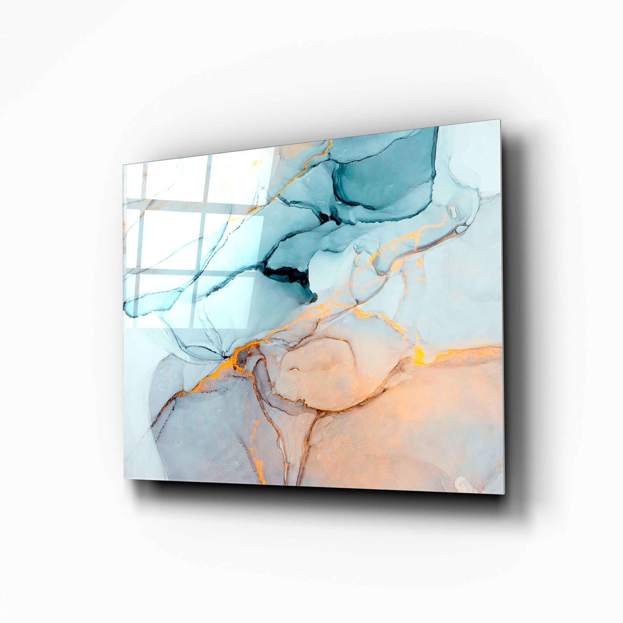 Panou decorativ sticla bucatarie, contrablat, antistropire, octopus ...