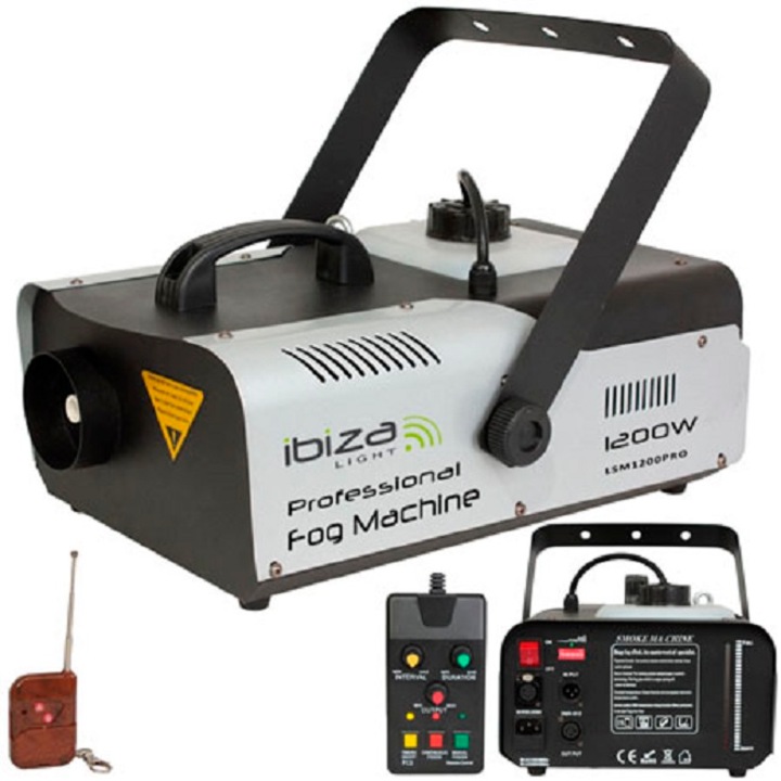 Машина за дим 1200 W С Дистанционно - eMAG.bg