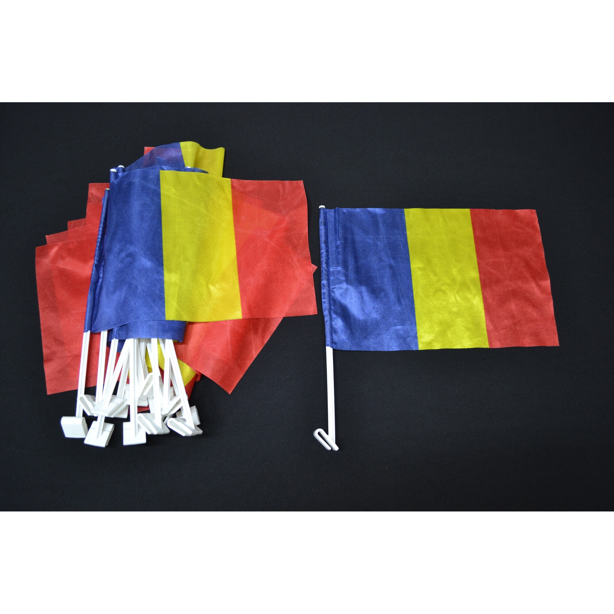 Set 50 buc Stegulet auto Romania textil, 30 x 20 cm - eMAG.ro