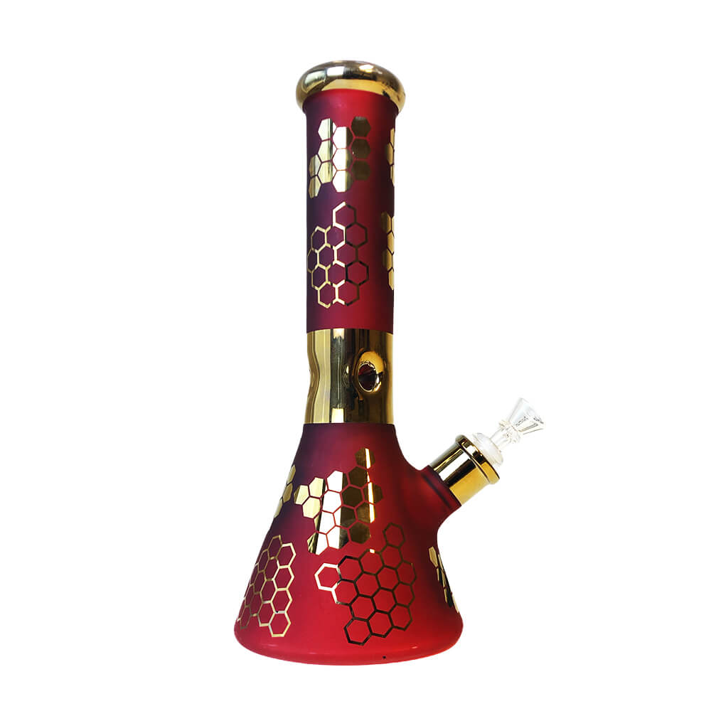 Bong de sticla Black Sheep, Red Bee Hexagon Triple - eMAG.ro