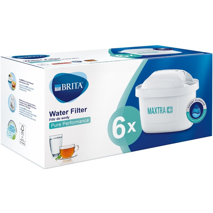 Set 6 filtre Brita Pure Performance Maxtra+ - eMAG.ro