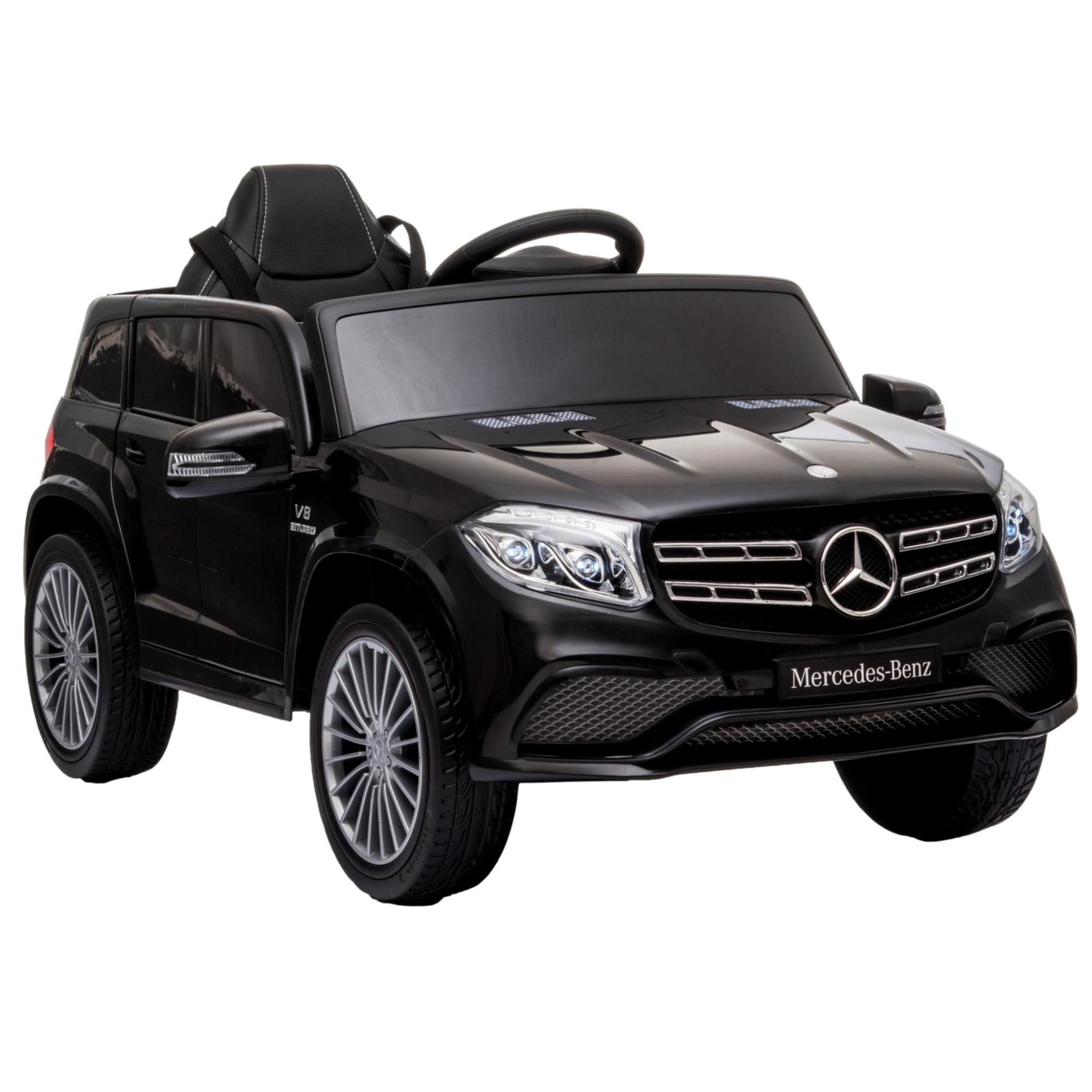 Elektromos autó gyerek távirányítóval Manini, Mercedes Benz GL-63S, EVA ...