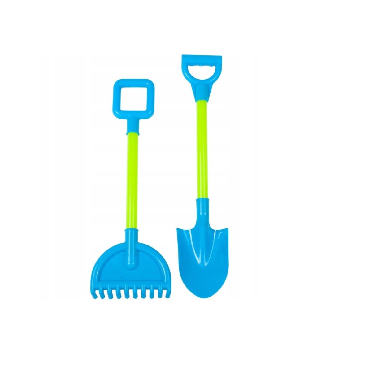 Set lopata si grebla pentru nisip, 52 cm, Malplay 107995 - eMAG.ro