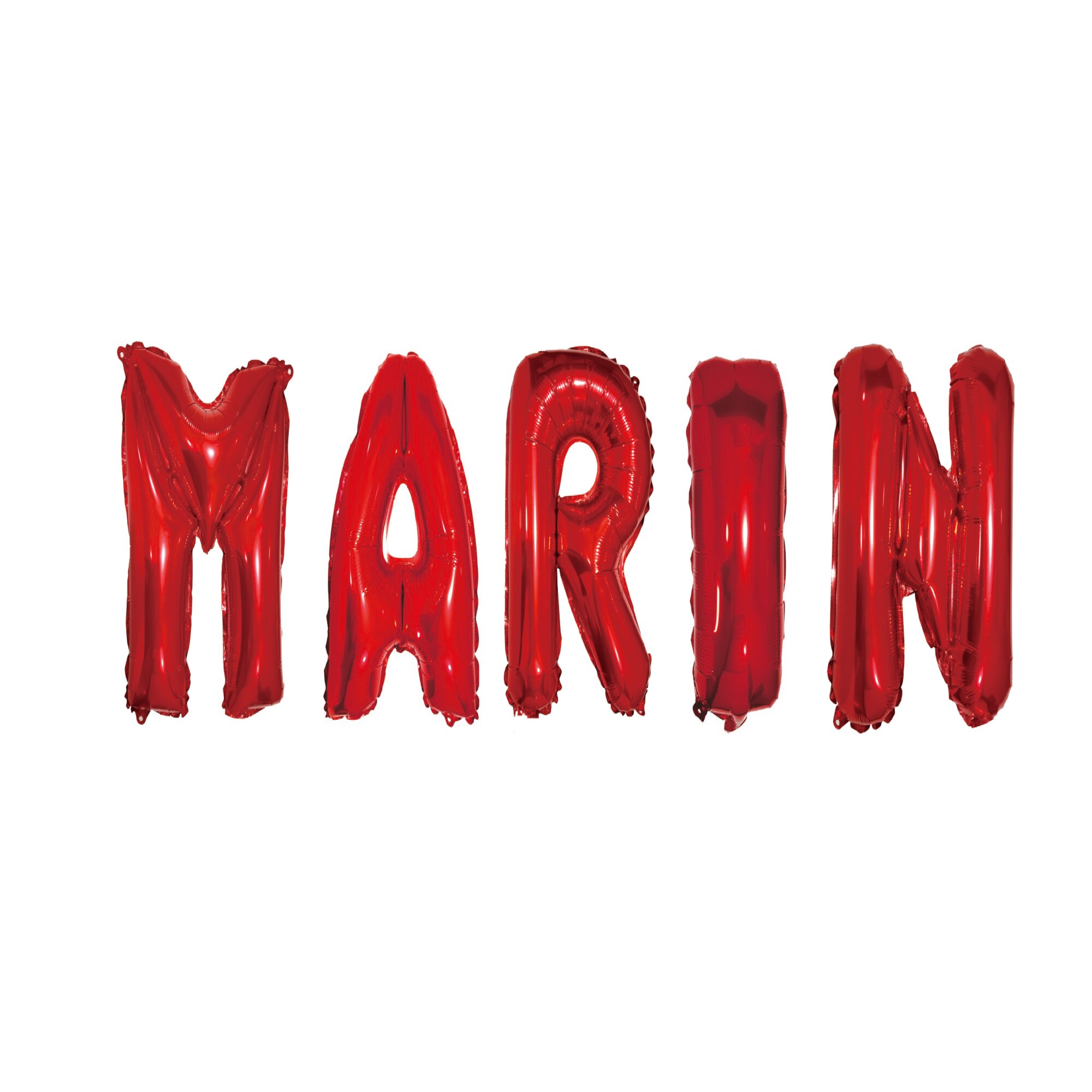 Комплект балони Marin Name, червени, 40 см - eMAG.bg