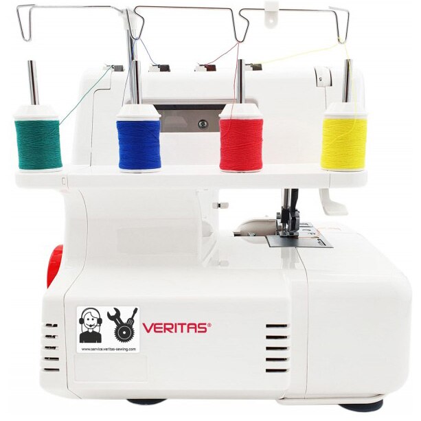 Masina de surfilat Veritas Simone, 12 programe, 1200 imp/min, 120W, Alb ...