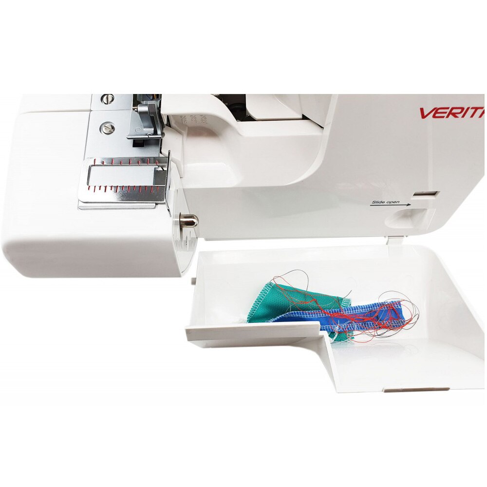 Masina de surfilat Veritas Simone, 12 programe, 1200 imp/min, 120W, Alb ...