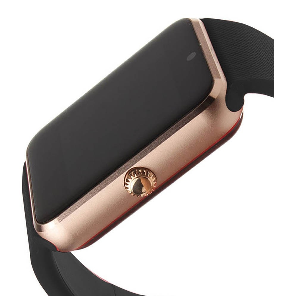 SMARTWATCH GT08 GOLD, SIM, BLUETOOTH, Капацитивен сензорен екран 1.54 ...