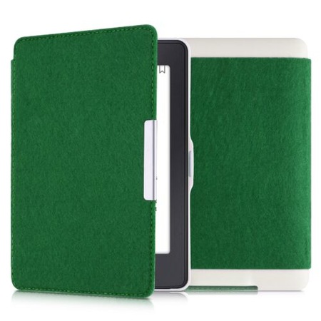 E-Book olvasó tok Kindle Paperwhite 7, textil, zöld, kwmobile, 34345.80 ...