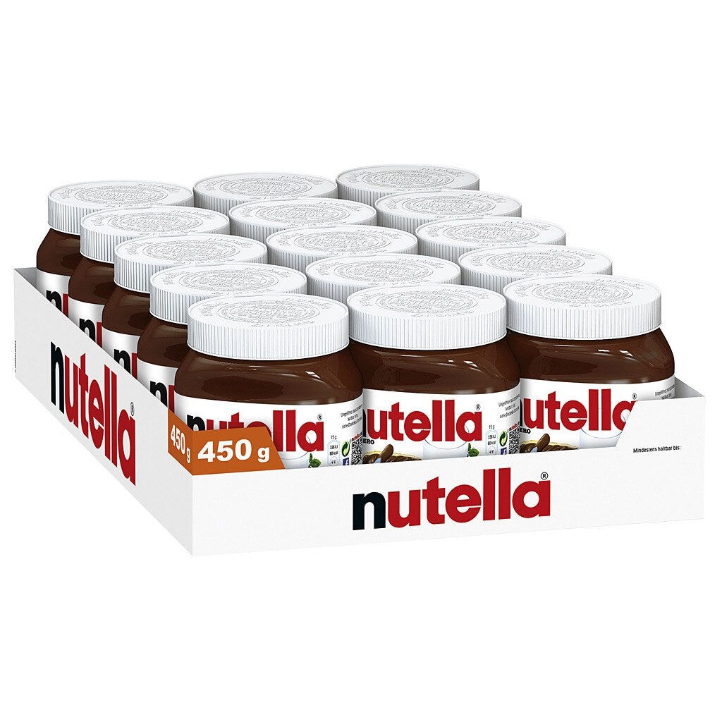 Crema de Cacao cu Alune Nutella, 450 g - eMAG.ro