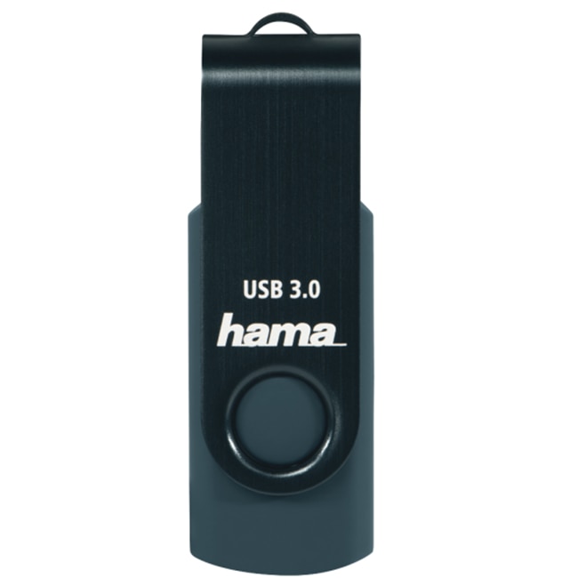 Memorie USB Hama, 256 GB, USB 3.0, 90 mb/s, Albastru - eMAG.ro