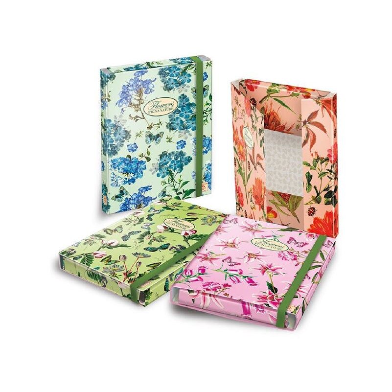 Pigna nature flowers a4 30mm gerincszélességű füzetbox - eMAG.hu