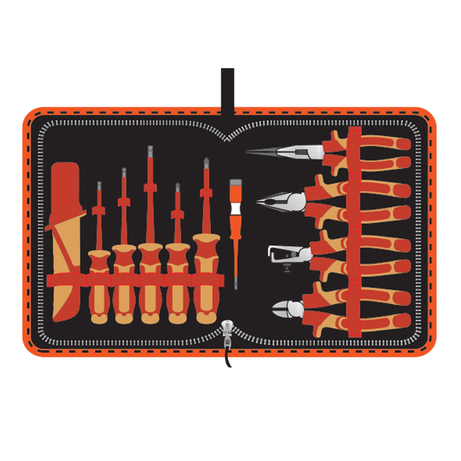 Set de 11 scule VDE - eMAG.ro