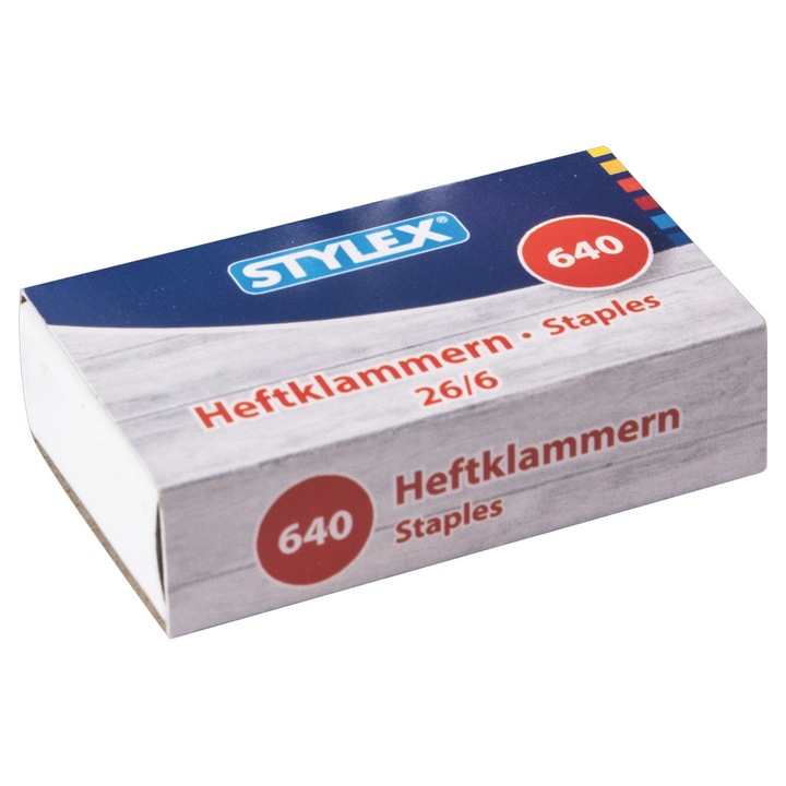 Capsator mini 20 coli Stylex, 640 capse incluse, roz - eMAG.ro