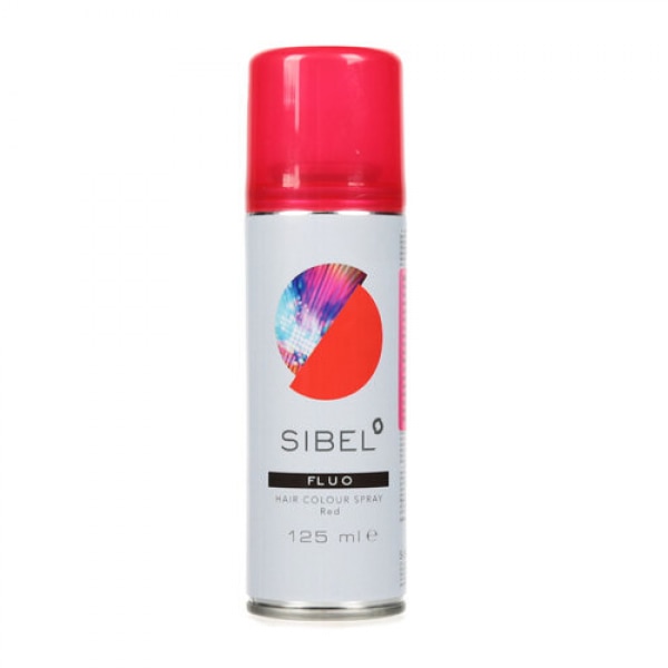 Spray colorant pentru par rosu 125 ml, Sibel Fluo Red - eMAG.ro