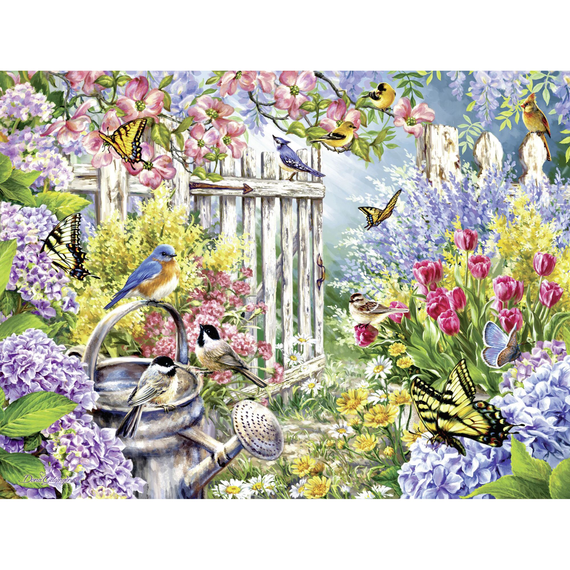Puzzle Ravensburger - Pasari si Fluturi, 300 piese - eMAG.ro