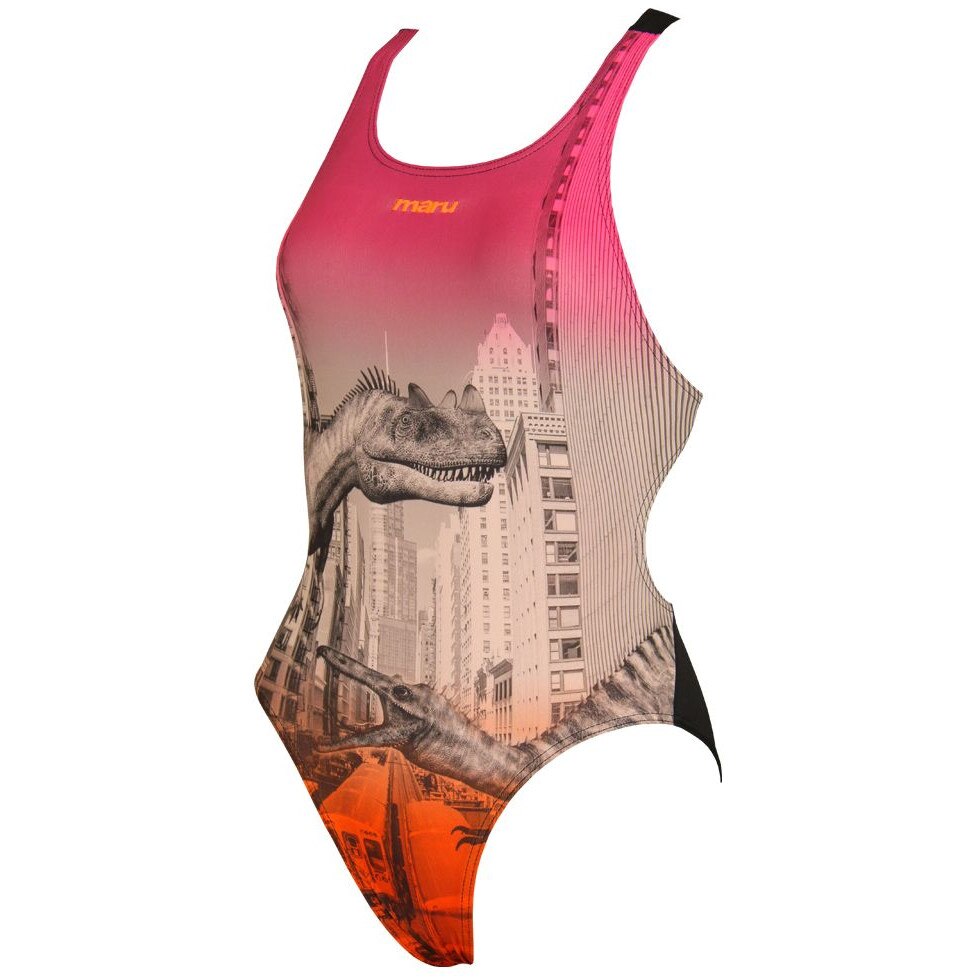 Costum inot Maru Dino Pacer Rave Back, de antrenament sau agrement ...