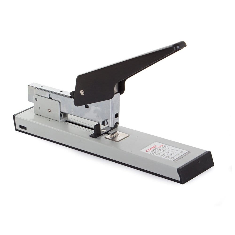 Capsator de birou, Metal, 100 de coli, Capse diferite dimensiuni, Gri ...