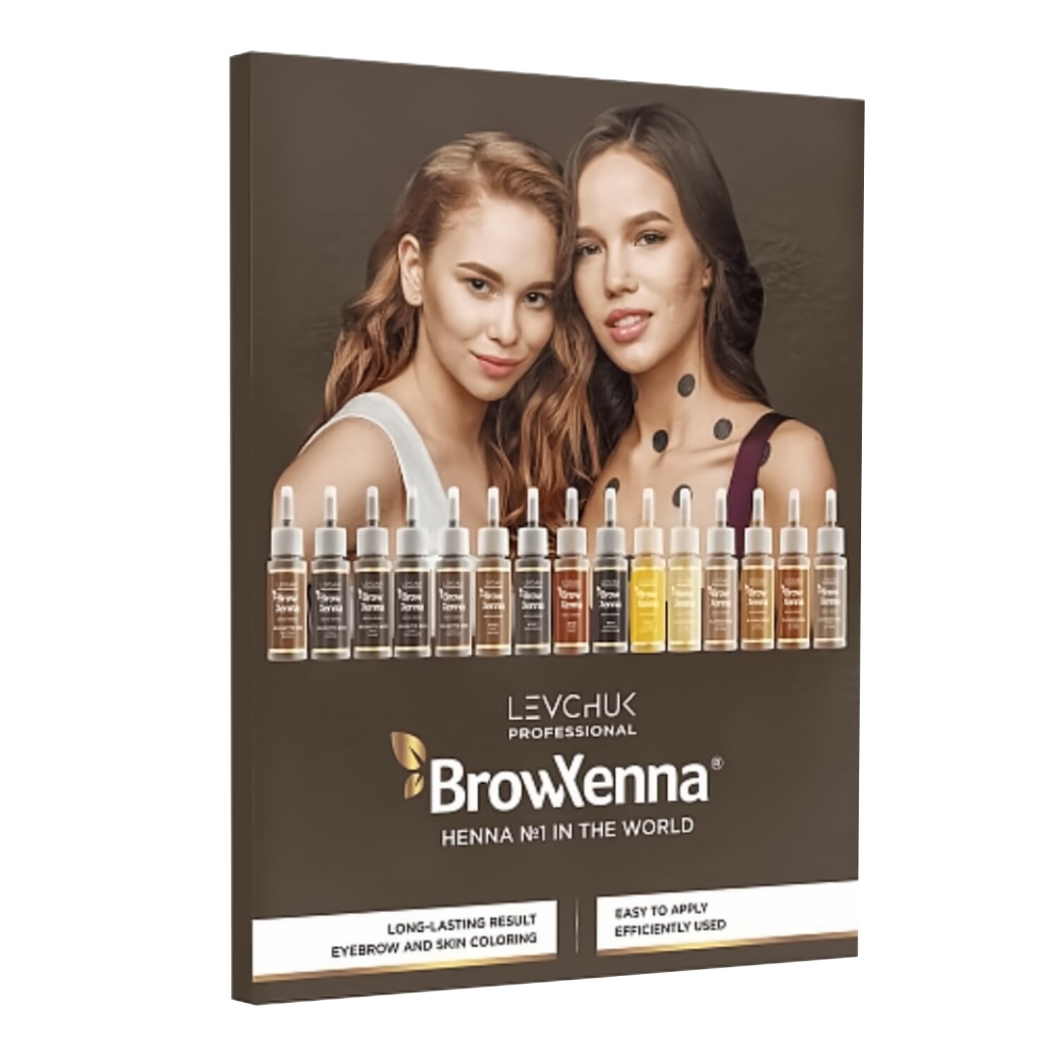Sablon BrowXenna, New Color Palette Henna, Stilizare sprancene - eMAG.ro