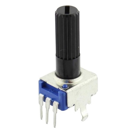 Potentiometru rotativ, 10kΩ, fara filet de montare, mono, liniar, 125mW ...